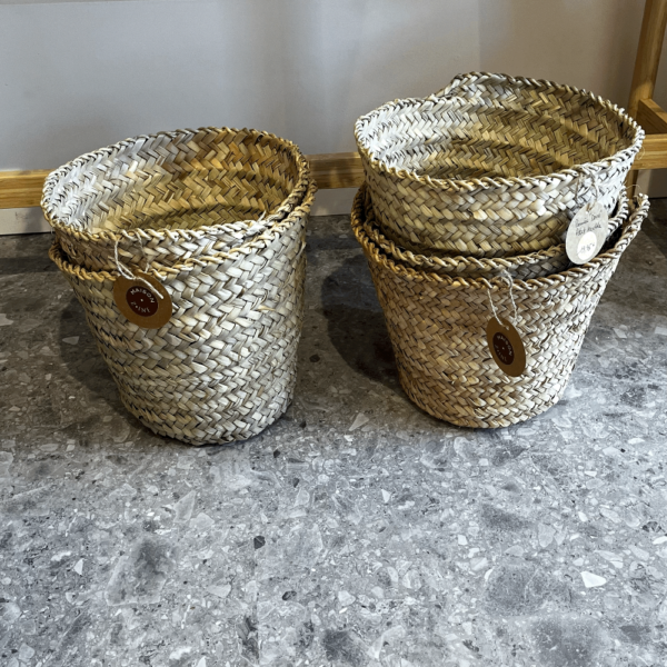 Panier Gouffa · Feuille de palmier - Maison Z·INE